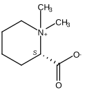 CAS: 472-22-0 - Piperidinium, 2-carboxy-1,1-dimethyl-, inn…