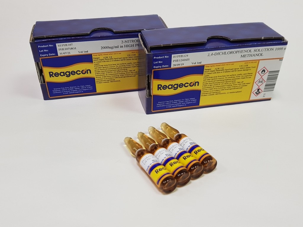 Reagecon Phenol Single Compound Standard 100 µg/mL in Methanol 07-REPHE131