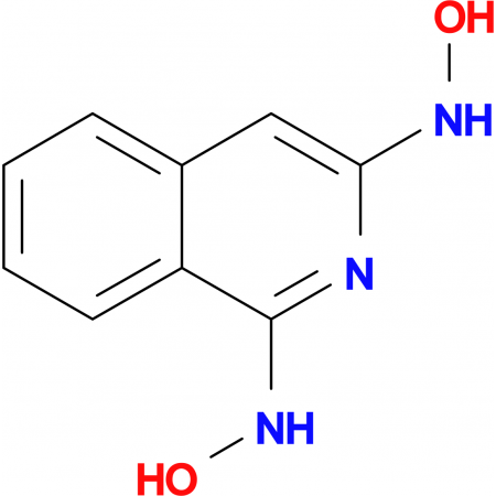 N-[1-(hydroxyamino)isoquinolin-3-yl]hydroxylamine 10-098054