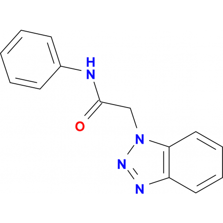 2-(1H-1,2,3-Benzotriazol-1-yl)-N-phenylacetamide Mixture of isomers 10-181630