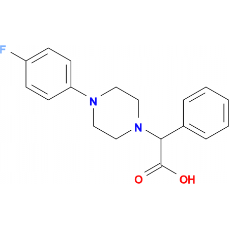 [4-(4-fluorophenyl)piperazin-1-yl](phenyl)acetic acid 10-300211