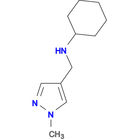 N-[(1-methyl-1H-pyrazol-4-yl)methyl]cyclohexanamine dihydrochloride 10 ...