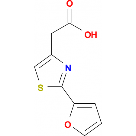 [2-(2-furyl)-1,3-thiazol-4-yl]acetic acid 10-350938