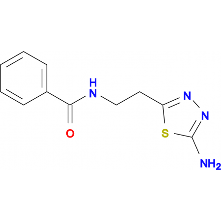 N-[2-(5-amino-1,3,4-thiadiazol-2-yl)ethyl]benzamide 10-369441