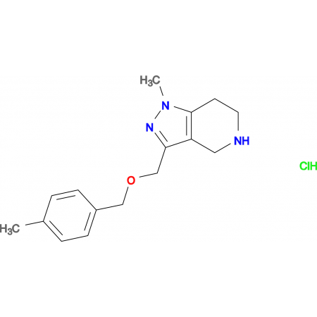 1-methyl-3-{[(4-methylbenzyl)oxy]methyl}-4,5,6,7-tetrahydro-1H-pyrazolo[4,3-c]pyridine ...