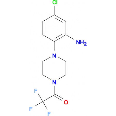 5-Chloro-2-[4-(trifluoroacetyl)piperazin-1-yl]aniline 10-392189