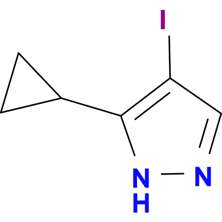 5-cyclopropyl-4-iodo-1H-pyrazole 10-429005 | CymitQuimica