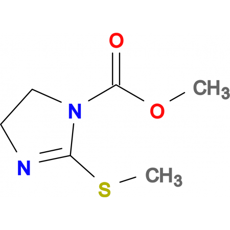 4,5-DIHYDRO-2-(METHYLTHIO)-1H-IMIDAZOLE-1-CARBOXYLIC ACID METHYL ESTER 10-470618
