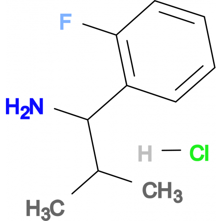 1-(2-Fluorophenyl)-2-methylpropylamine hydrochloride 10-476538
