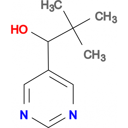 2,2-Dimethyl-1-pyrimidin-5-yl-propan-1-ol 10-478231