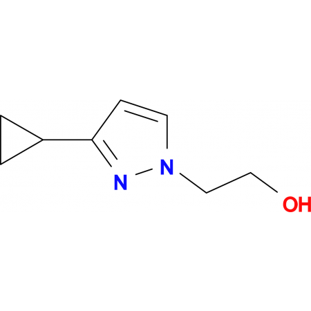 2-(3-Cyclopropyl-pyrazol-1-yl)-ethanol 10-478640 | CymitQuimica