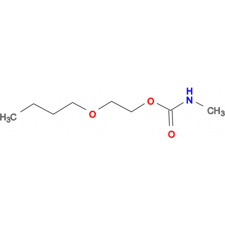 METHYL-CARBAMIC ACID 2-BUTOXY-ETHYL ESTER 10-478941
