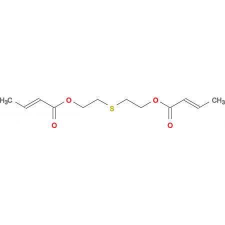 BUT-2-ENOIC ACID 2-(2-BUT-2-ENOYLOXY-ETHYLSULFANYL)-ETHYL ESTER 10-479286