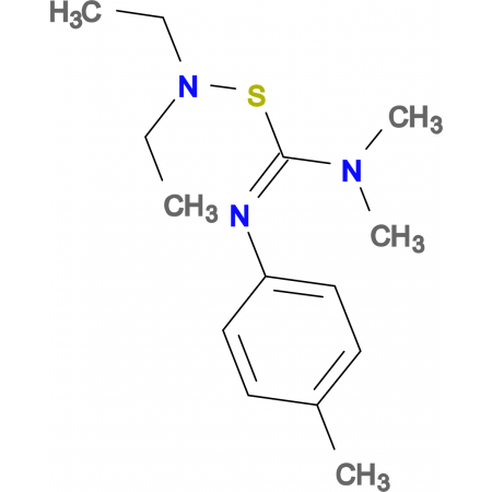 S-DIETHYLAMINO-N,N-DIMETHYL-N'-4-TOLYL-ISOTHIOUREA 10-479452