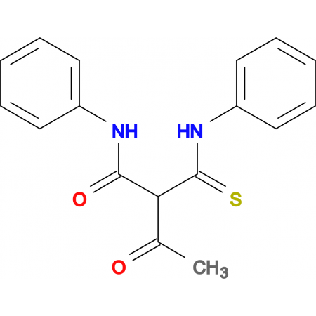 3-Oxo-N-phenyl-2-phenylthiocarbamoyl-butyramide 10-479670