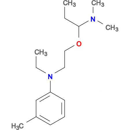 [2-(1-Dimethylamino-propoxy)-ethyl]-ethyl-m-tolyl-amine 10-480365