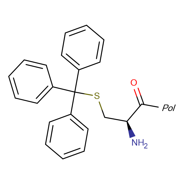 S-Trityl-L-cysteine-2-chlorotrityl resin 10-4926… | Cymit Química S.L.