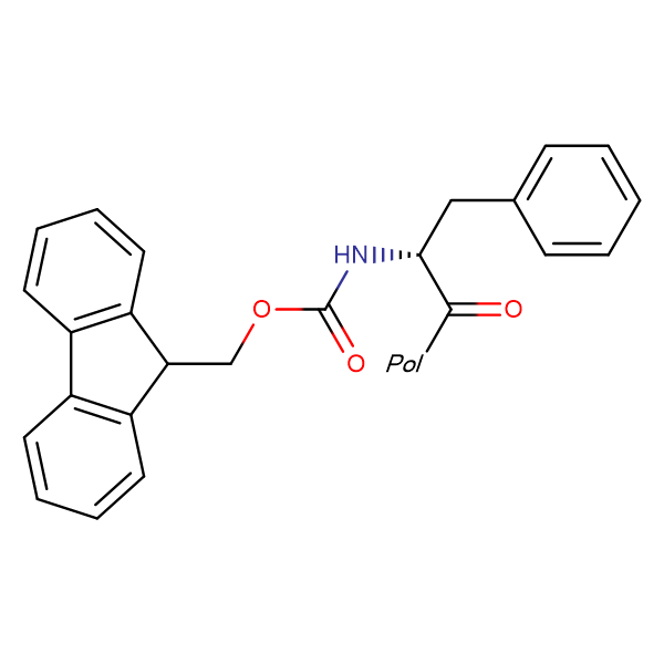 Fmoc-D-phenylalanine 4-alkoxybenzyl alcohol resi… | Cymit Química S.L.