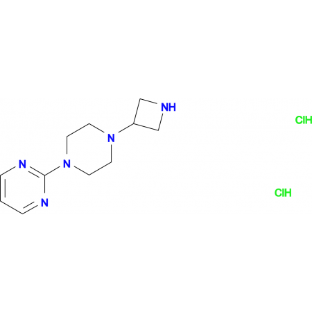 2-[4-(3-AZETIDINYL)-1-PIPERAZINYL]-PYRIMIDINE 2HCL 10-505230