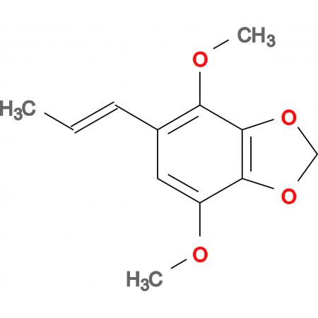 4,7-dimethoxy-5-[(1{E})-prop-1-en-1-yl]-1,3-benzodioxole 10-507794