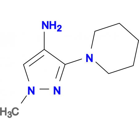 1-methyl-3-piperidin-1-yl-1H-pyrazol-4-amine 10-507883