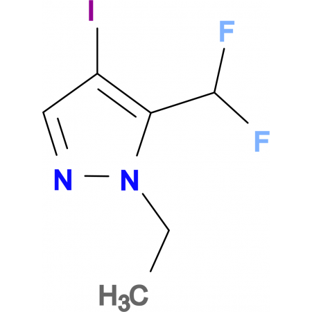 5-(Difluoromethyl)-1-ethyl-4-iodo-1H-pyrazole 10-508209