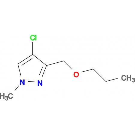 4-chloro-1-methyl-3-(propoxymethyl)-1H-pyrazole 10-508580