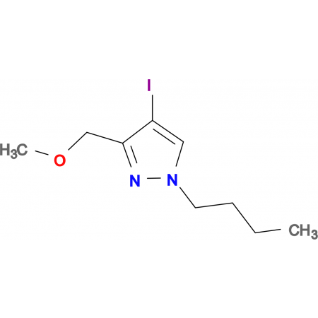 1-butyl-4-iodo-3-(methoxymethyl)-1H-pyrazole 10-508739