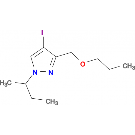 1-sec-butyl-4-iodo-3-(propoxymethyl)-1H-pyrazole 10-508766