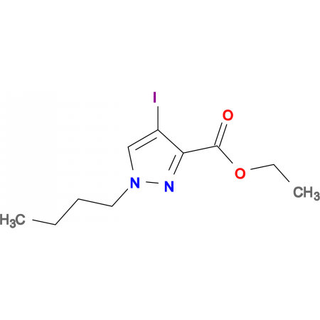 ethyl 1-butyl-4-iodo-1H-pyrazole-3-carboxylate 10-508849