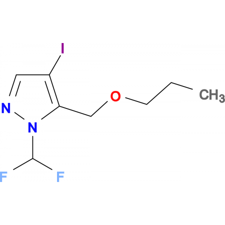 1-(Difluoromethyl)-4-iodo-5-(propoxymethyl)-1H-pyrazole 10-509025