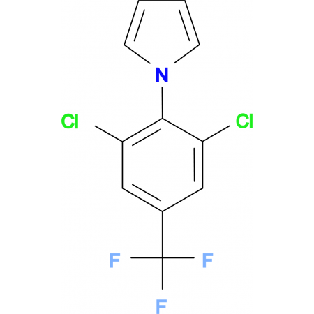 1-[2,6-dichloro-4-(trifluoromethyl)phenyl]-1H-pyrrole 10-518387