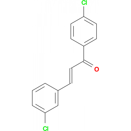 (2E)-3-(3-chlorophenyl)-1-(4-chlorophenyl)prop-2-en-1-one 10-524330