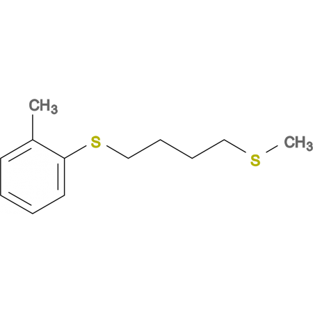 4-(2-Methylphenylthio)butyl methyl sulfide 10-542705