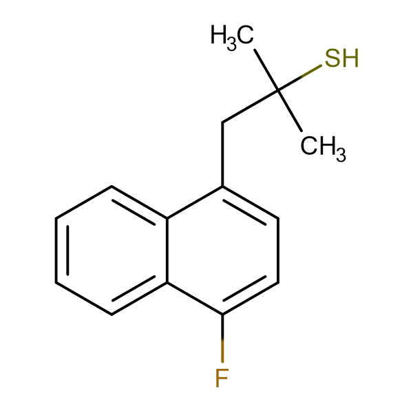 1-(4-Fluoro-1-naphthyl)propane-2-methyl-2-thiol … | Cymit Química S.L.