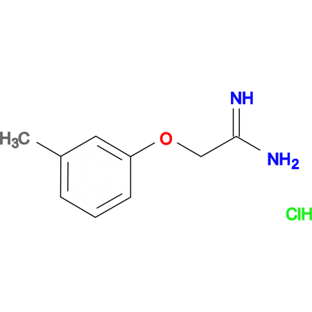 2-m-Tolyloxy-acetamidine; hydrochloride 10-545512 | CymitQuimica