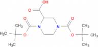 1-N-Boc-4-N-Boc-Piperazine-2-carboxylic acid 10-048471