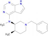 N-((3R,4R)-1-Benzyl-4-methylpiperidin-3-yl)-N-methyl-7H-pyrrolo[2,3-d]pyrimidin-4-amine 10-321464