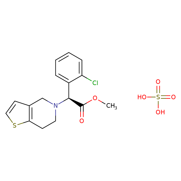 S Clopidogrel Hydrogen Sulfate 3D BC164326 CymitQuimica s-clopidogrel-hydrogen-sulfate-3d-bc164326-cymitquimica