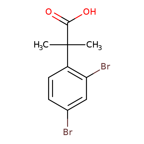 2-(2,4-Dibromophenyl)-2-methyl-propanoic acid | CymitQuimica