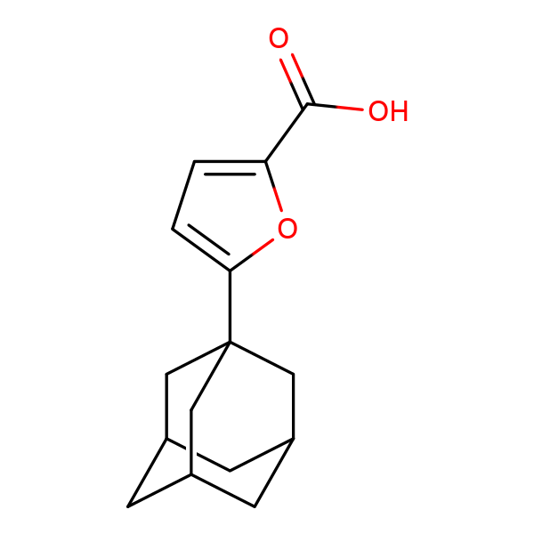 5-(1-Adamantyl)-2-furoic acid 3D-FA120172 | CymitQuimica