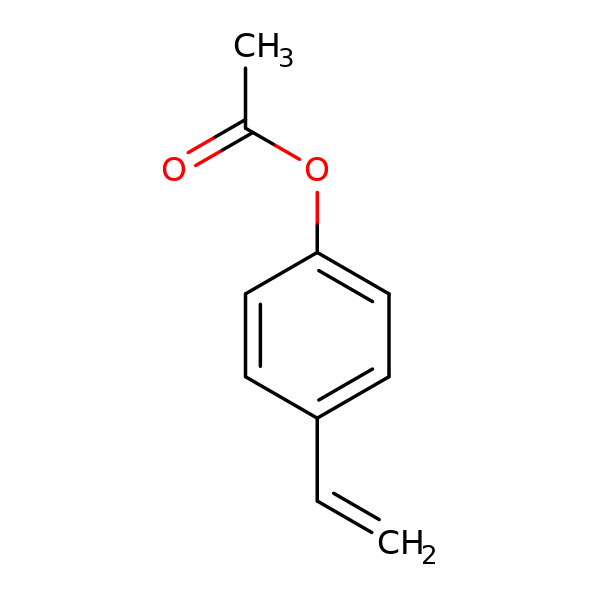 4-Acetoxystyrene - Stabilized with MEHQ 3D-FA158626