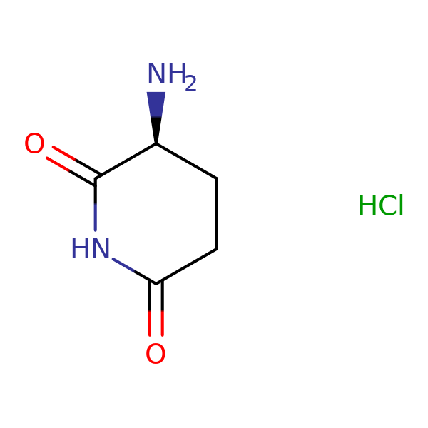 (S)-3-Amino-piperidine-2,6-dione hydrochloride 2… | Cymit Química S.L.
