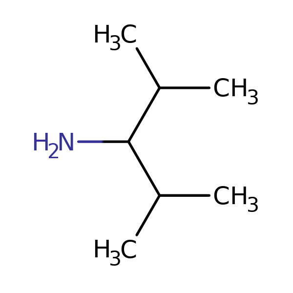 (1-Isopropyl-2-methylpropyl)amine 4083-57-2 3D-F… | Cymit Química S.L.