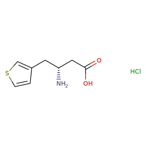 (3-Thienyl)-D-β-homoalanine hydrochloride | CymitQuimica