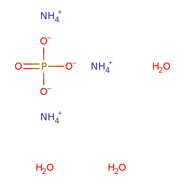 Triammonium phosphate trihydrate 25447-33-0 3D-F… | Cymit Química S.L.