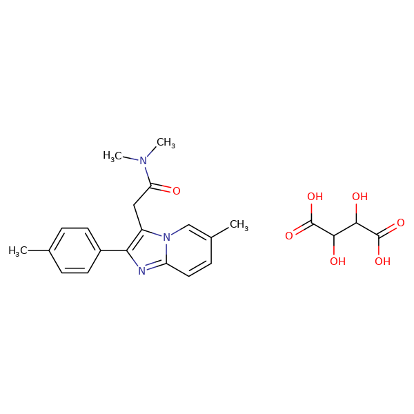 Zolpidem hemitartrate 99294-93-6 3D-FZ156796 | Cymit Química S.L.