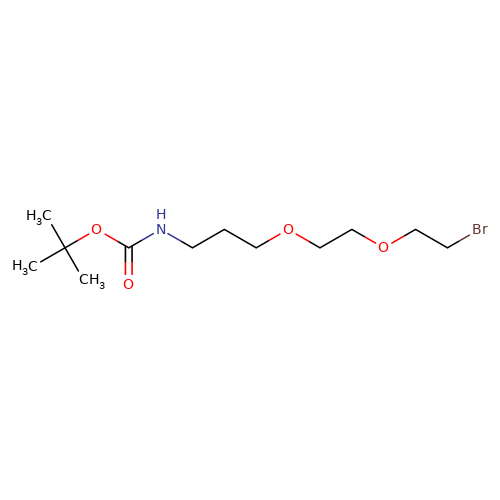 tert-Butyl N-[3-[2-(2-bromoethoxy)ethoxy]propyl]carbamate
