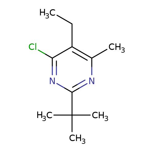 2-tert-Butyl-4-chloro-5-ethyl-6-methylpyrimidine