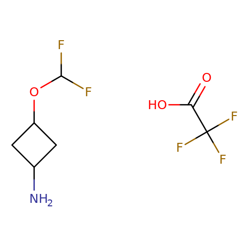 3-(Difluoromethoxy)cyclobutan-1-amine, trifluoroacetic aci…